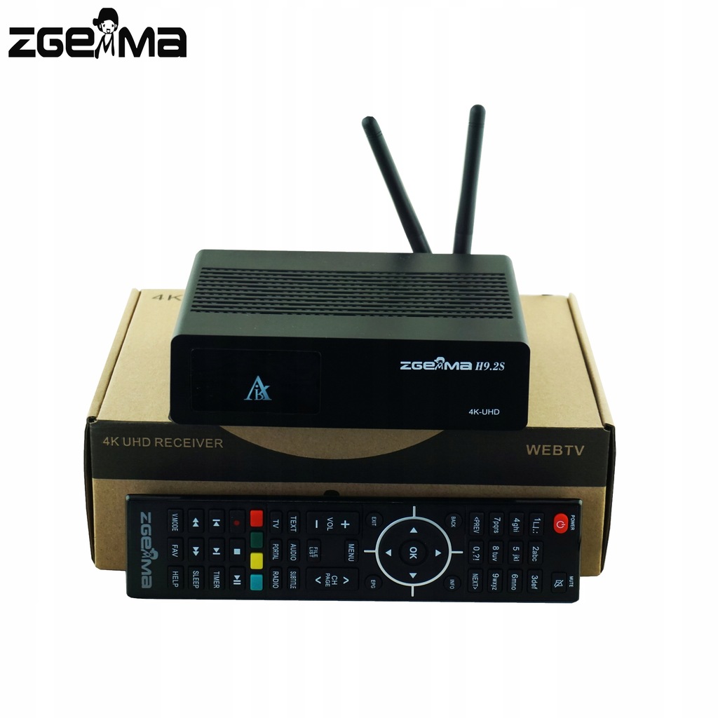 Dekoder ZGEMMA H9.2S 4K Enigma2 OpenATV CCcam KODI - 8086321888 ...
