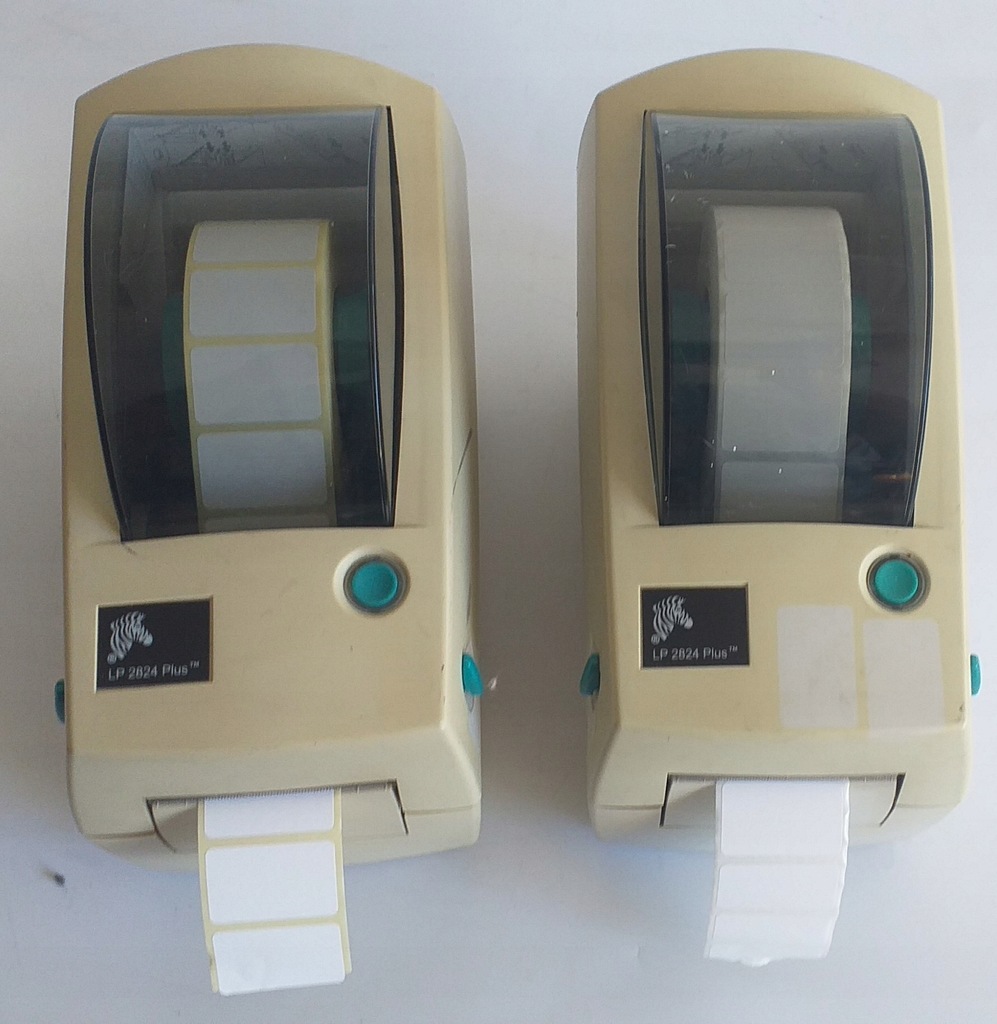 DRUKARKA ETYKIET KODÓW ZEBRA LP2824 Plus 2824 USB - 14118771590 ...