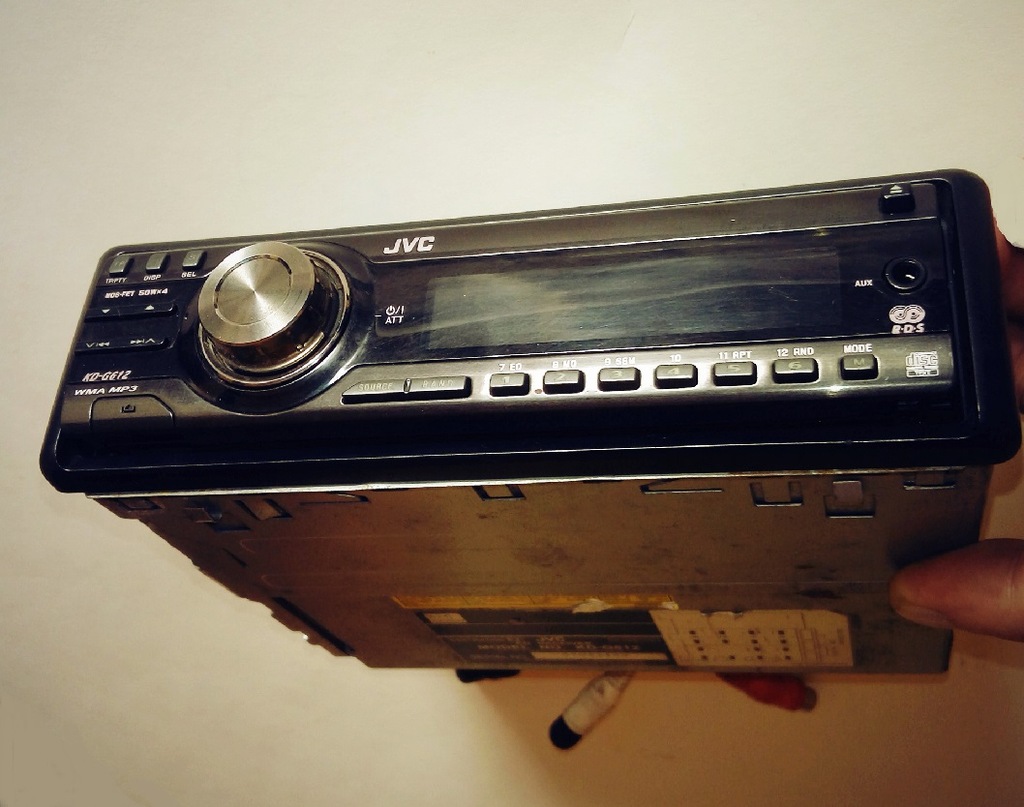 RADIO CD RADIOODTWARZACZ JVC KD-G612 - 7286748458 - oficjalne archiwum ...