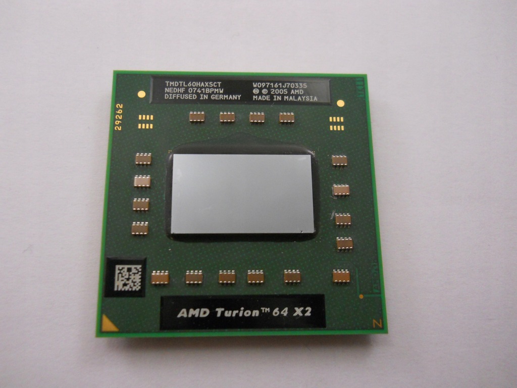 Procesor AMD Turion 64 X2 TL-60 2x2.0GHz - 12621769188 - oficjalne archiwum Allegro