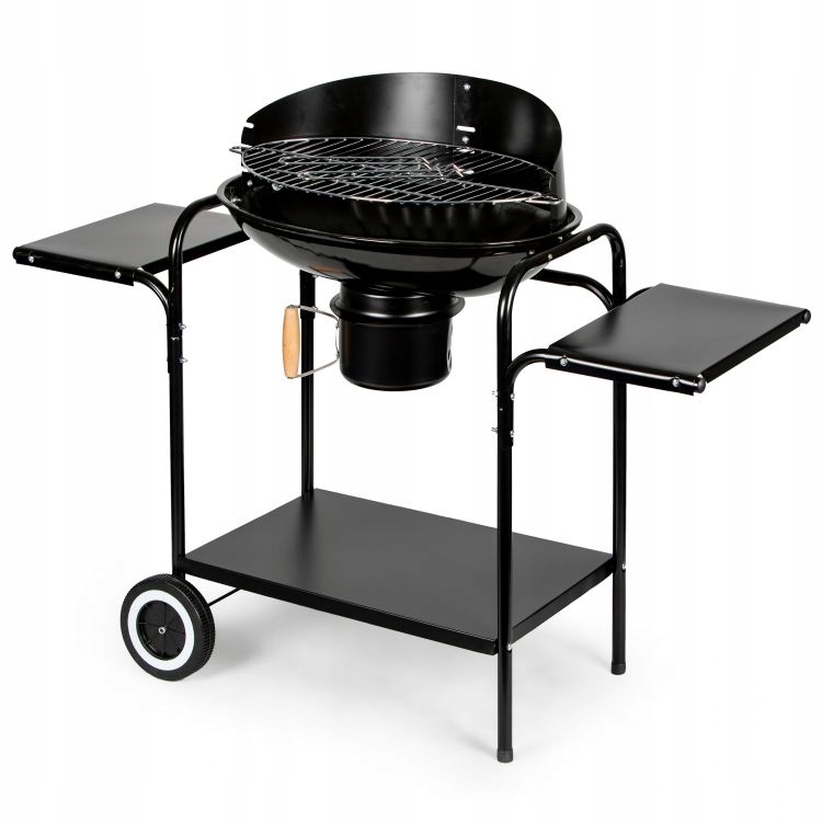 Duży Grill Ogrodowy - owalny ruszt z popielnikiem! - 9056638831 ...