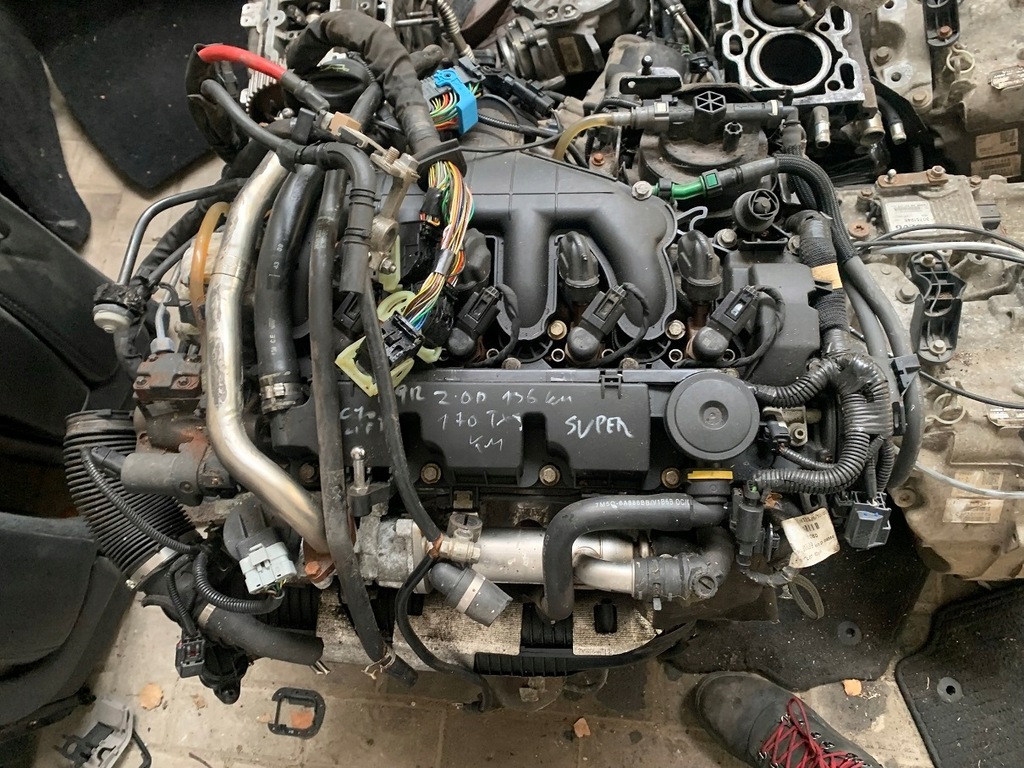 silnik volvo 2.0 d 136km c70 v50 c30 d4204t komple - 11878625981 - oficjalne archiwum Allegro