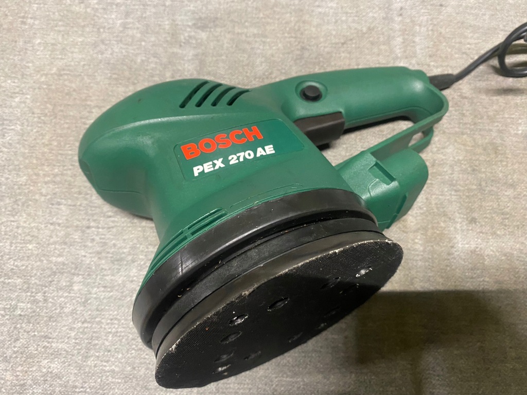 SZLIFIERKA MIMOSRODOWA BOSCH PEX 270 AE - 13368704515 - oficjalne archiwum Allegro