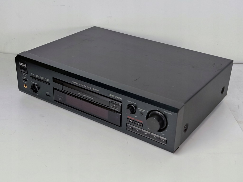 Magnetofon kasetowy AKAI DX-1200 Topowy model - 11328442777 - oficjalne archiwum Allegro