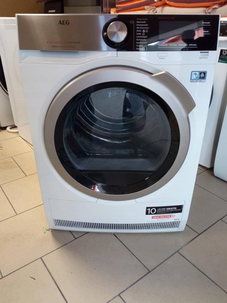 Suszarka AEG LAVATHERM 8000 SERIES 8KG A+++ - 12592814910 - oficjalne ...