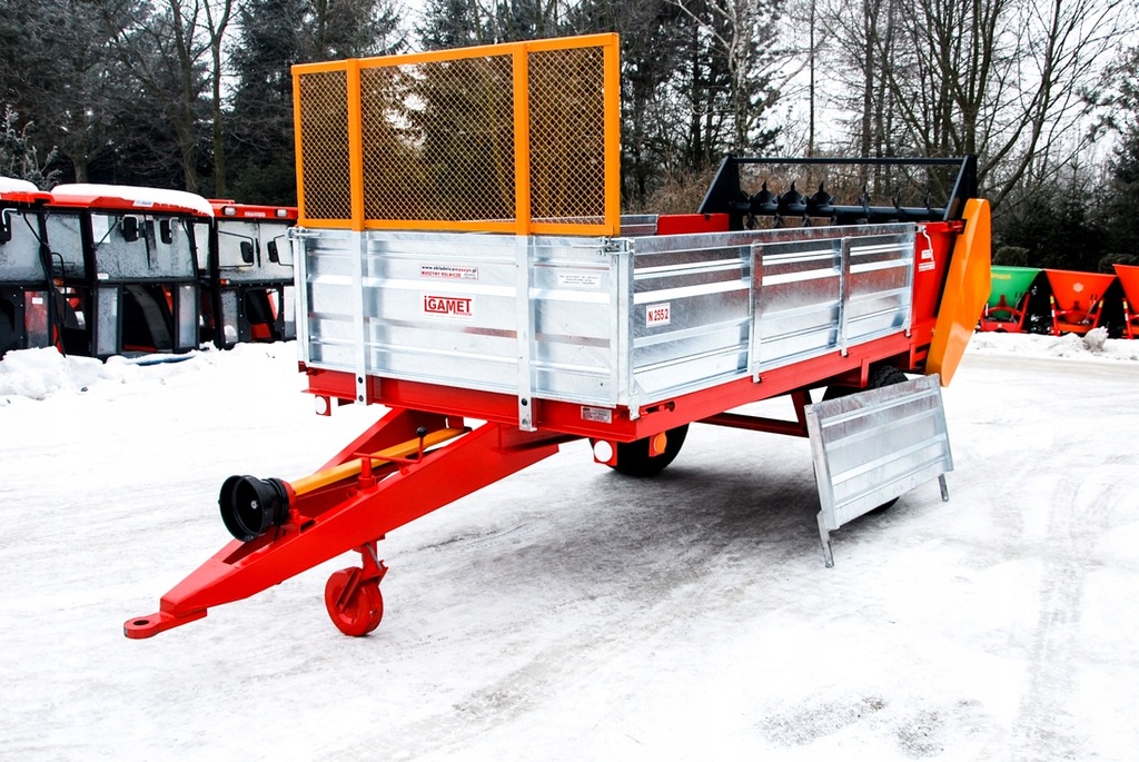 ROZRZUTNIK OBORNIKA JEDNOOSIOWY 4,5T N255/2 IGAMET - 8026719776 ...