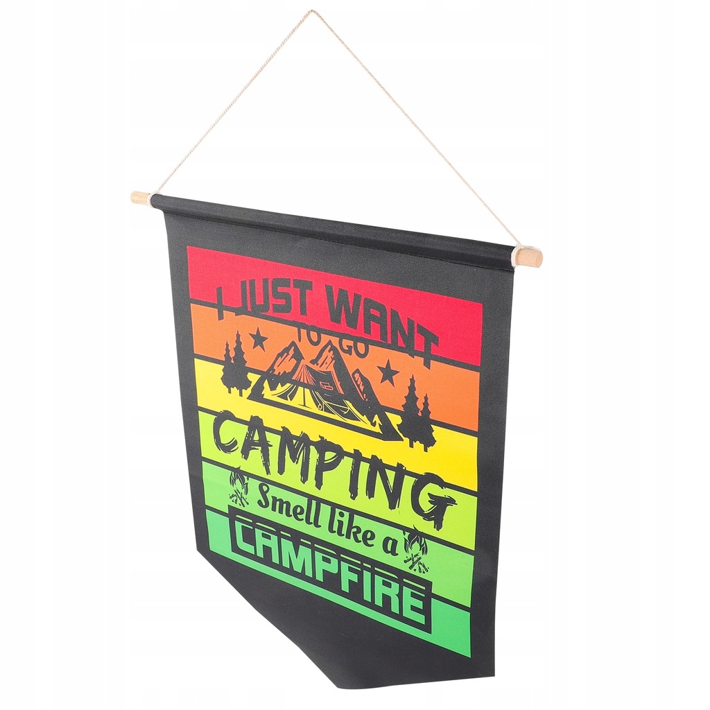 Hanging Camping Sign Flag Rv Garden Flags - 13823324594 - oficjalne ...
