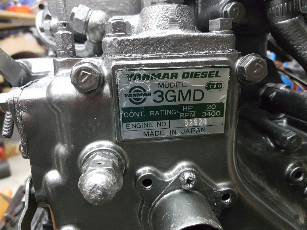 silnik Yanmar 3GMD 20KM - 7783379680 - oficjalne archiwum Allegro