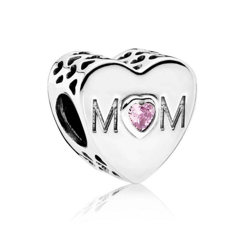 Charms Pandora - Serce „Mama” 791881PCZ - 10910702500 - oficjalne ...