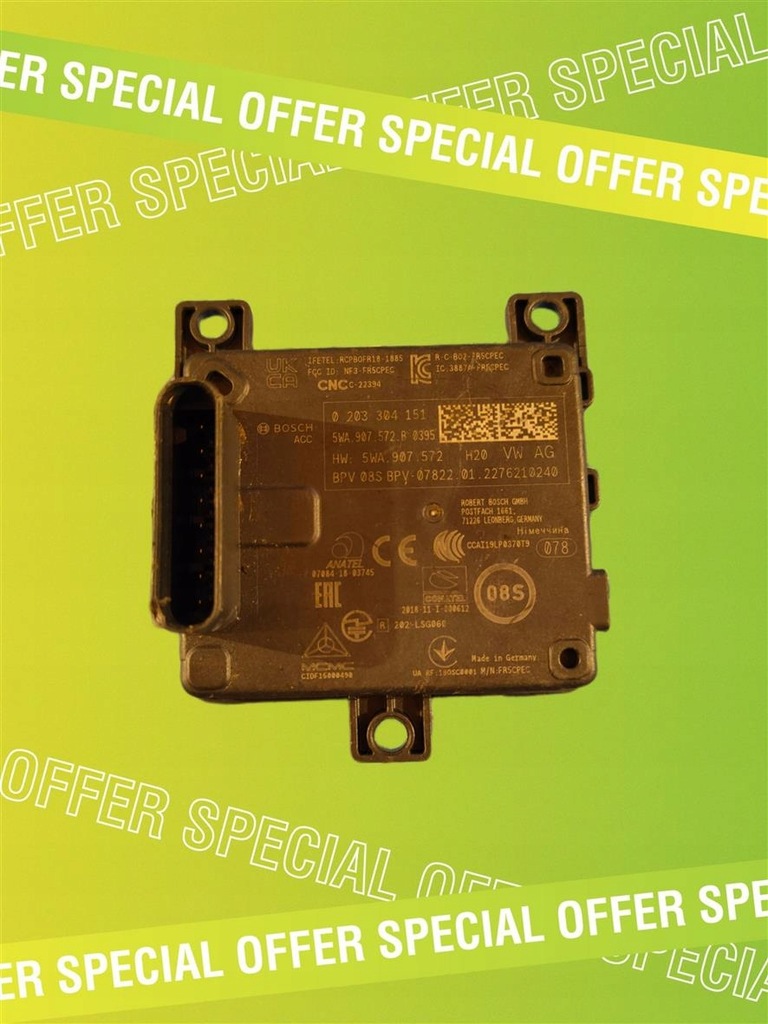 RADAR DISTRONIC SENSOR 5WA907572B - 12945555962 - oficjalne archiwum ...