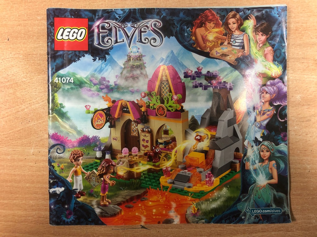 LEGO Elves 41074 piekarnia Anzari sama instrukcja - 12726535990 ...