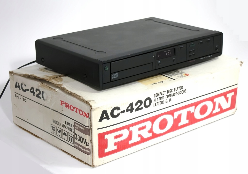 PROTON AC-420 AUDIOFILSKI ODTWARZACZ CD KARTON - 11814359157 ...