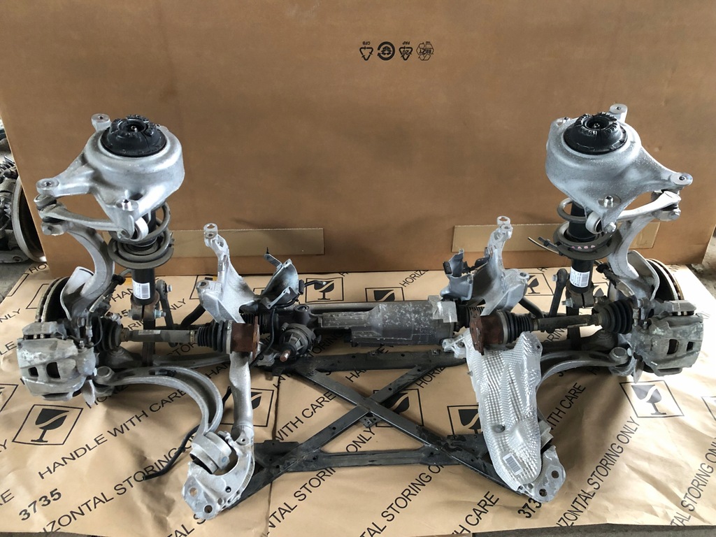 AUDI A4 B8 A5 8T WÓZEK SANKI PRZÓD 2016R - 12501293877 - oficjalne archiwum Allegro