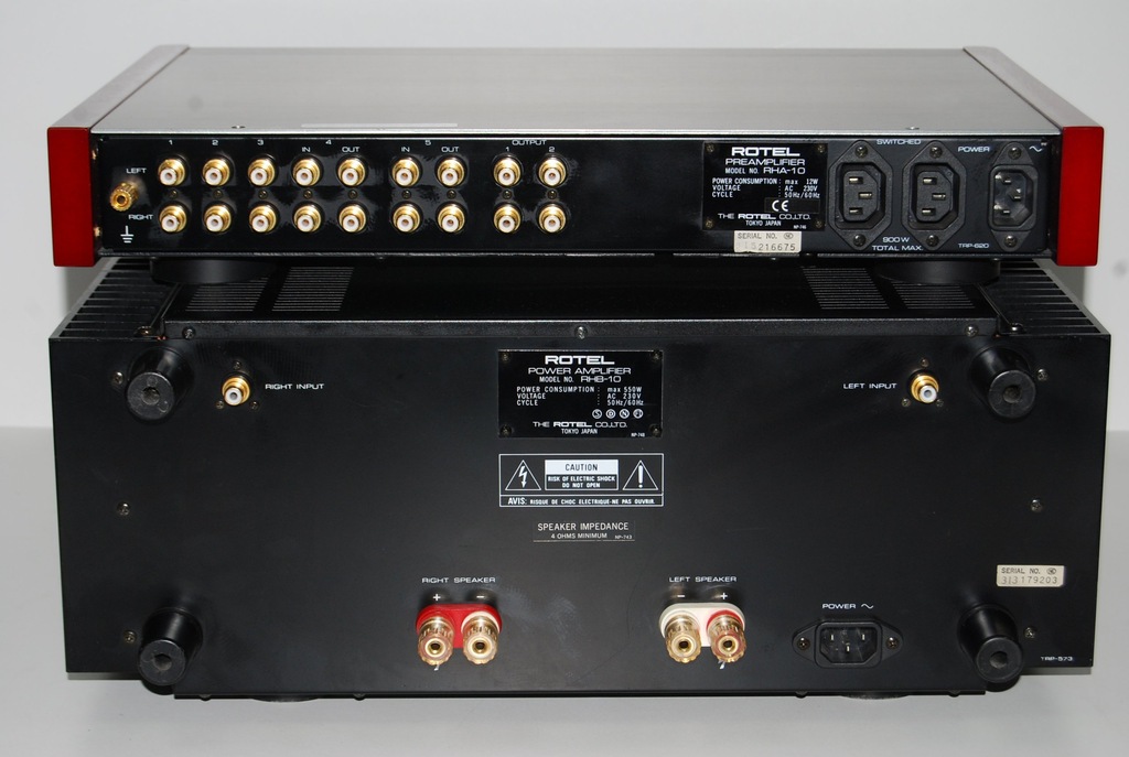 ROTEL RHCD-10, RHA-10, RHB-10 - 7291337492 - oficjalne archiwum Allegro