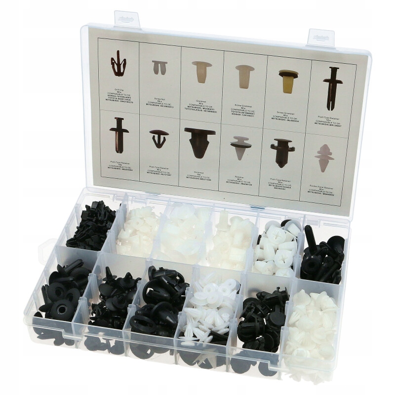 SPINKI KOŁKI TAPICERKI MITSUBISHI 370SZT - 10158868890 - oficjalne ...