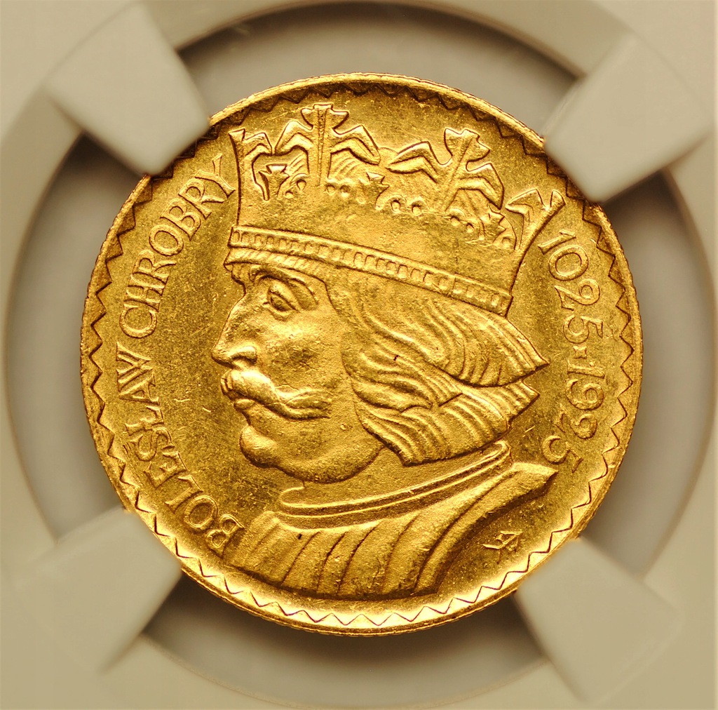dk II RP 10 zł 1925 Chrobry NGC MS 64 piękne - 12594653642 - oficjalne ...