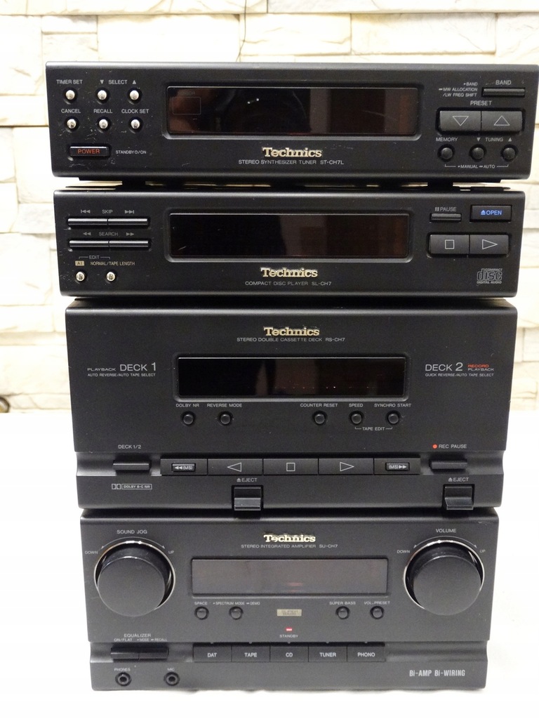 WIEŻA TECHNICS SU-CH7 NA CZĘŚCI LUB DO NAPRAWY - 11854193840 ...