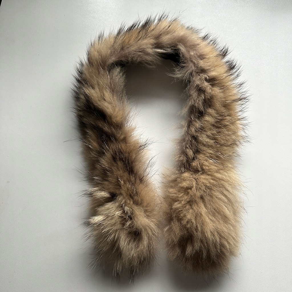 HAND MADE Futerko Naturalne Jenot Do Obszycia Kaptura - 14572545478 ...