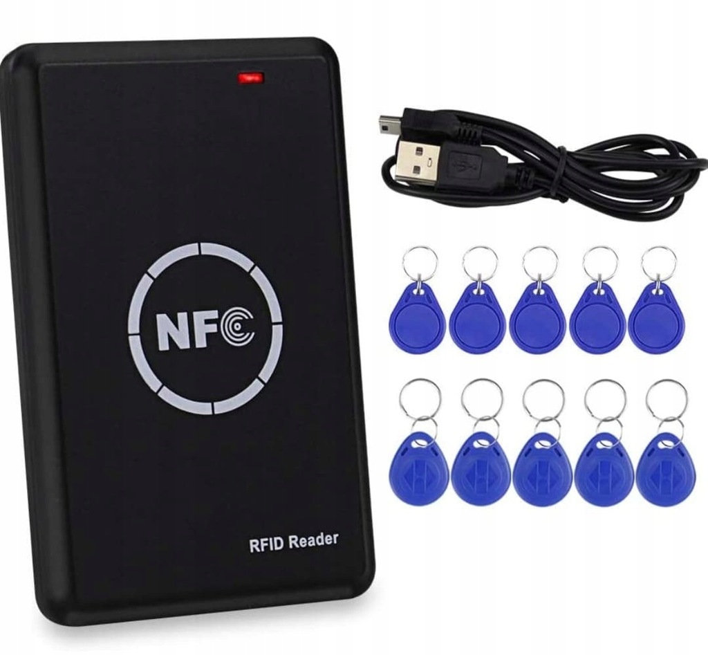 Czytnik programator kart RFID NFC 13,56 MHz 125KHz - 12466735098 ...