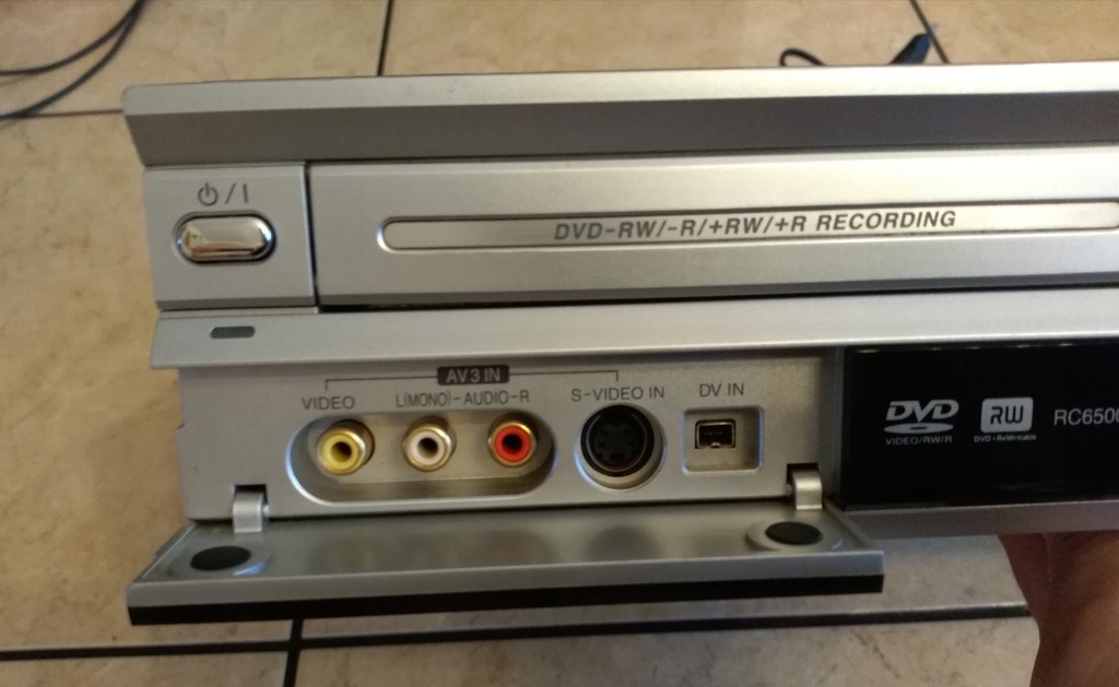 Nagrywarka Przegrywarka kaset VHS na DVD LG RC6500 - 12551341545 ...