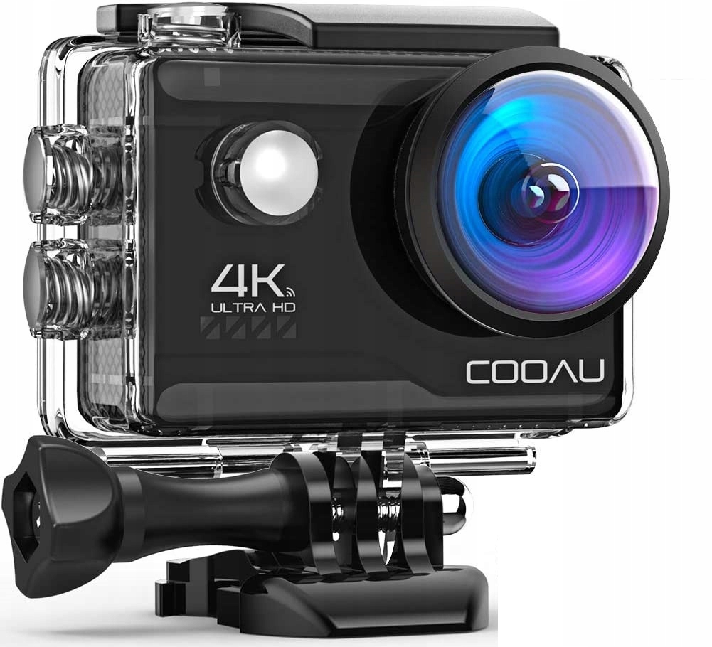 KAMERA SPORTOWA 2'' 20MP 4K WIFI COOAU CU-SPC06 - 13353847908 - oficjalne archiwum Allegro
