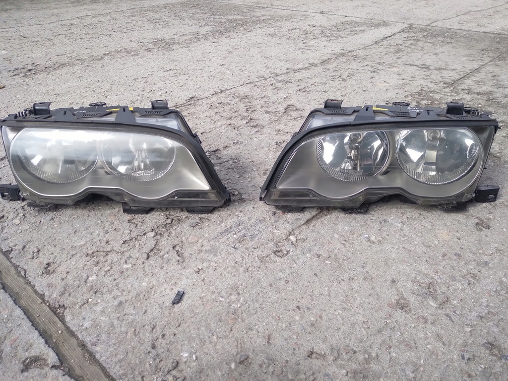 BMW E46 coupe lampy przód komplet oryginał bosch - 13577355330 - oficjalne archiwum Allegro