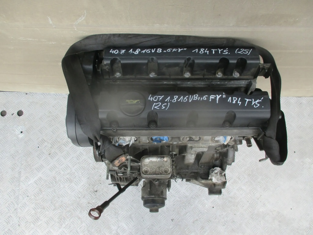 SILNIK 1.8 B 16V KOD SILNIKA : 6FY Peugeot 407 06-10 citroen c4 picasso ...