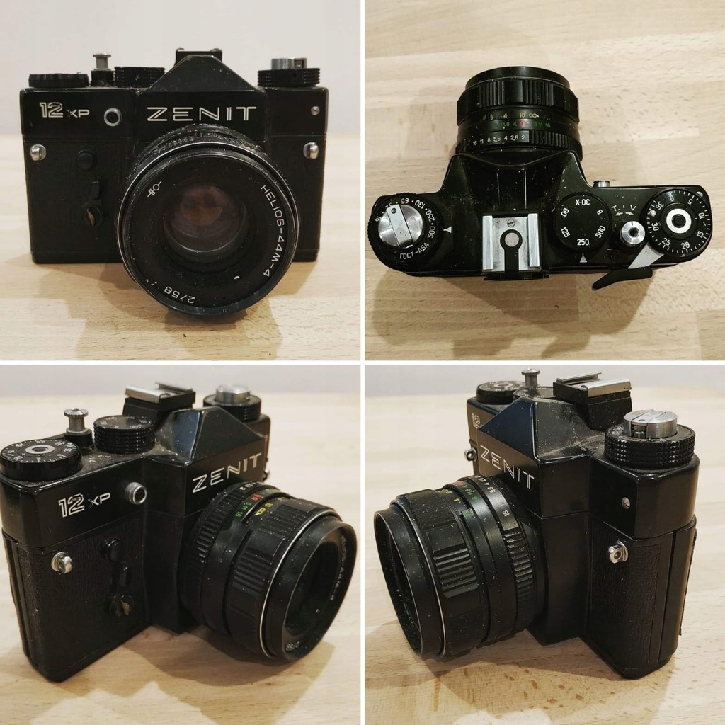 Aparat ZENIT 12XP z obiektywem HELIOS 44M-4 - 7794169580 - oficjalne ...