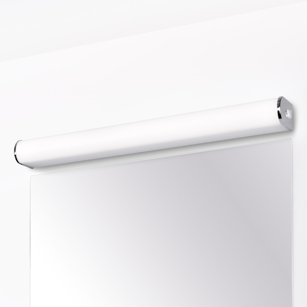 Kinkiet łazienkowy LED 15W 60 cm do podstawy szafki, neutralny biały ...