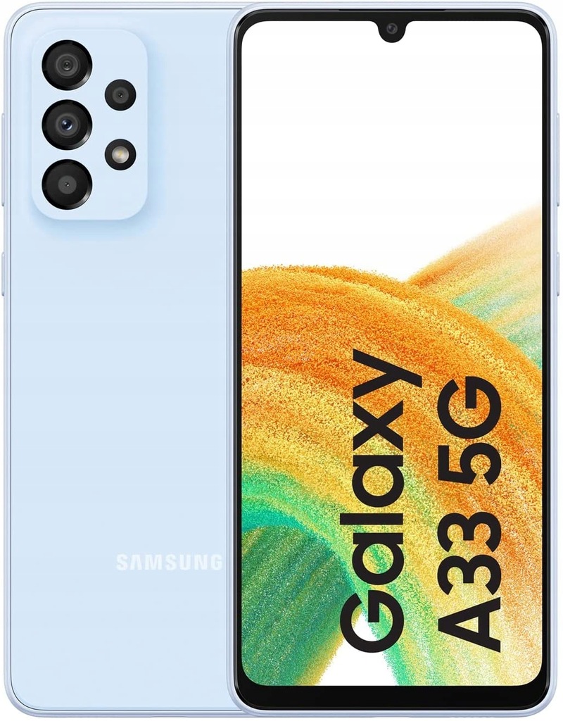 SAMSUNG GALAXY A33 5G 6/128 GB BLUE SM-A336B/DSN - 12568056678 ...