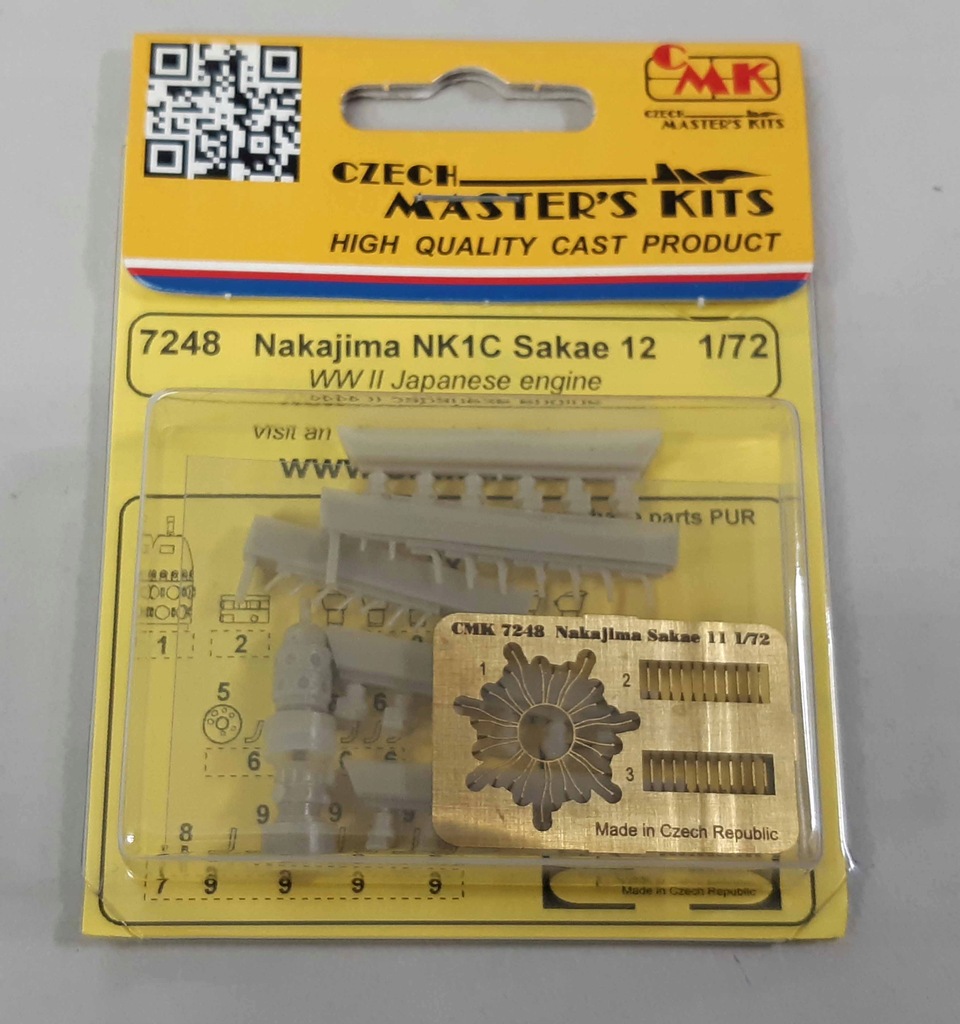 Nakajima NK1C Sakae 12 silnik CMK7248 1/72 - 12804805341 - oficjalne ...