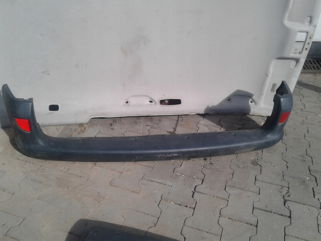 ZDERZAK TYLNY TYŁ RENO KANGOO 1 RENAULT KANGUR I - 9580807809 - oficjalne archiwum Allegro
