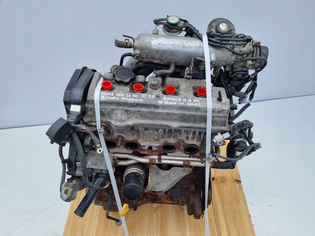 SILNIK KOMPLET Toyota RAV4 I 2.0 16V 94-00r 3S-FE - 11614706364 ...