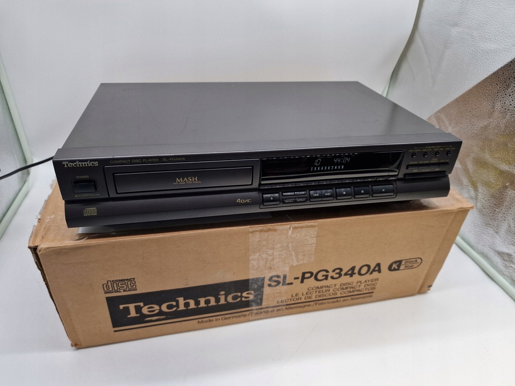 TECHNICS SL-PG340A ODTWARZACZ CD KOMPAKT + KARTON - 13525046389 - oficjalne archiwum Allegro