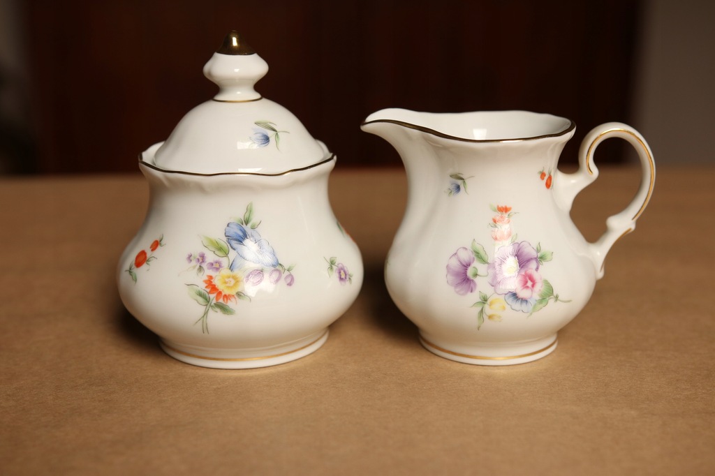 Cukierniczka mlecznik Burg Lindau porcelana - 12319306264 - oficjalne archiwum Allegro