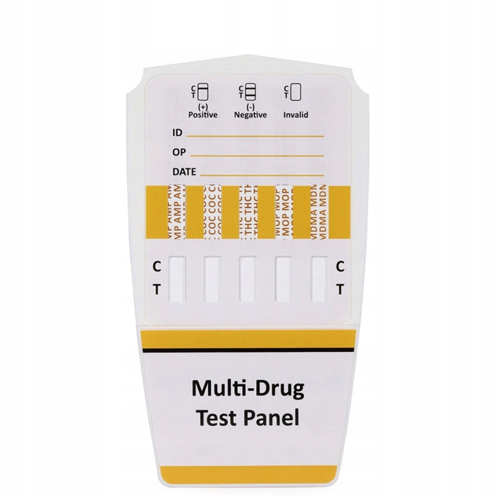 Multi test na NARKOTYKI NARKOTYKOWY 8 NARKOTYKÓW - 12327162893 ...