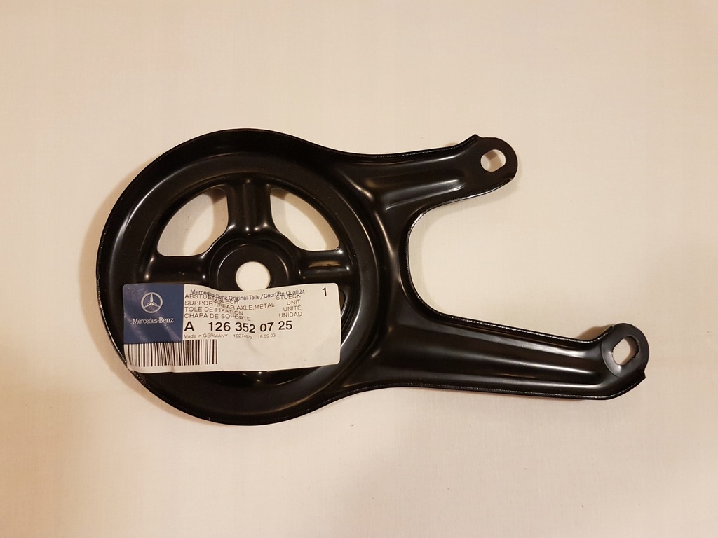 Mercedes W126 blacha poduszki ramy tył 1263520725 - 9054431135 ...