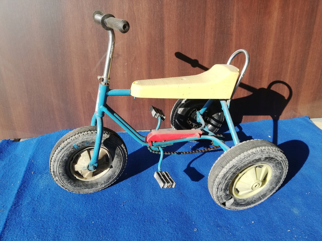 Stary rower rowerek trójkołowy AGATKA z PRL-u - 13561784192 - oficjalne ...