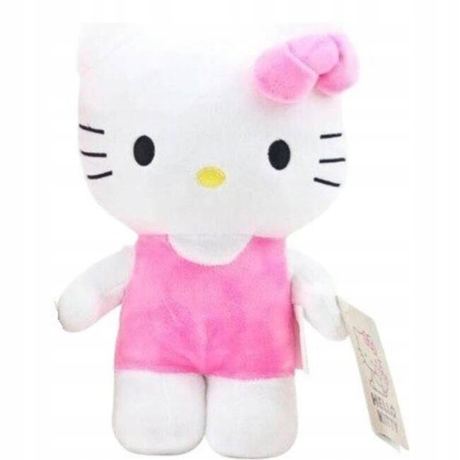 Maskotka HELLO KITTY RÓŻOWA 30 CM Oryginalny Pluszak Przytulanka ...