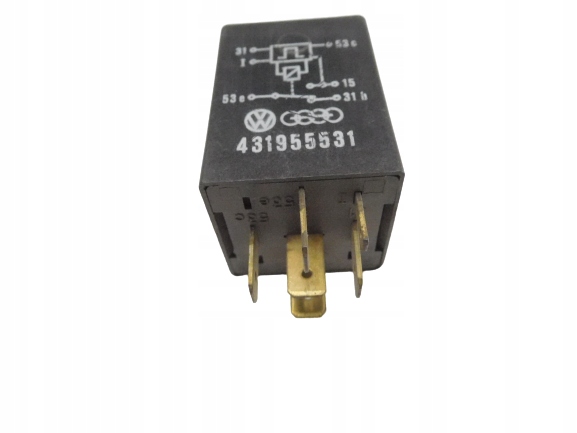Przekaźnik przerywacz pracy wycieraczek 431955531 - 9605361314 ...