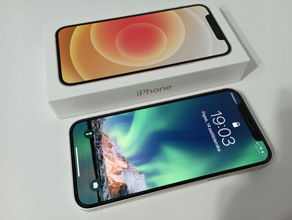 Apple iPhone 12 White 128GB komplet okazja! - 12743717805 - oficjalne ...