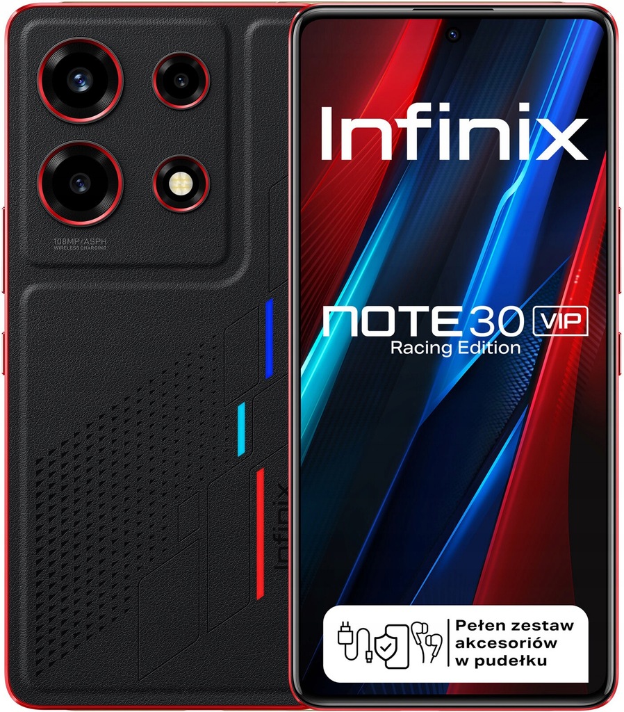 Smartfon INFINIX Note 30 VIP 12/256GB 5G Racing Ed - 14841985871 ...