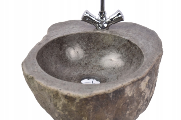 RIVER STONE FOSIT D kamienna umywalka nablatowa - 13502388063 ...
