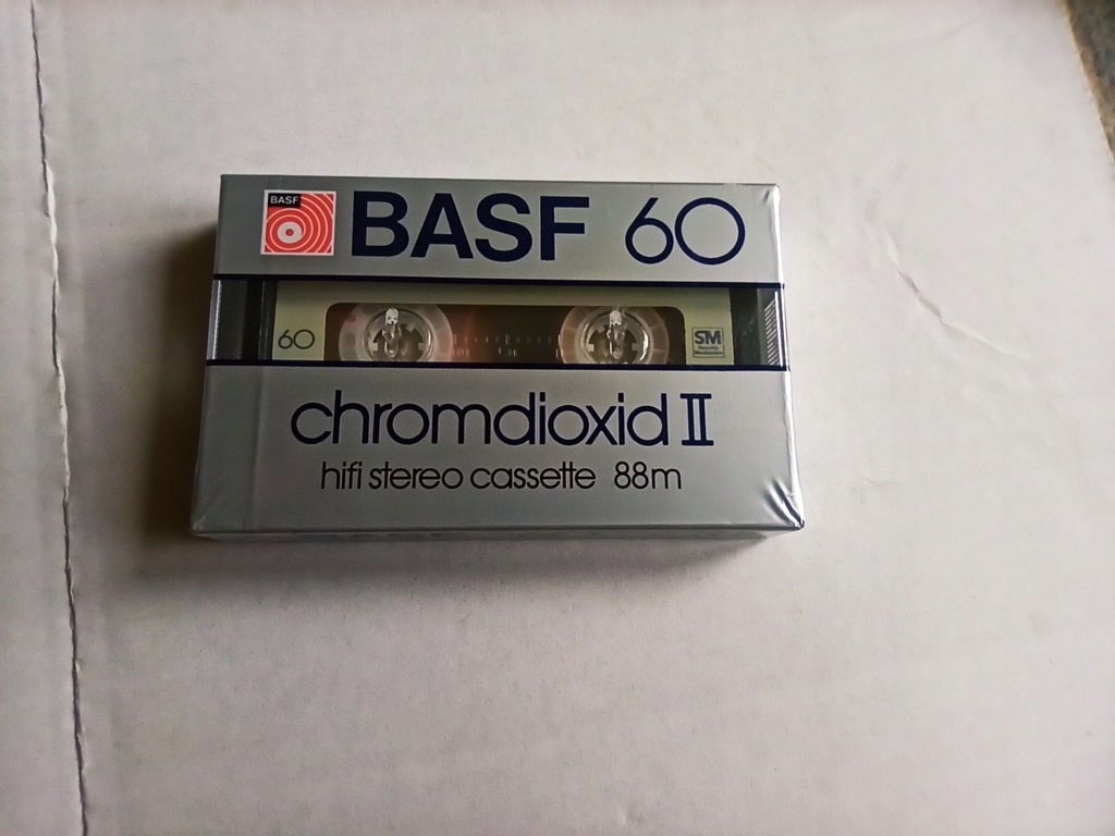 BASF Chromdioxid II 60 1982 1szt Nowa - 13045482848 - oficjalne archiwum Allegro