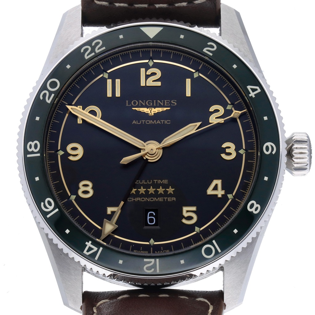 Longines Spirit Zulu Time Gmt 42mm Black Dial Longines - 15087637894 ...