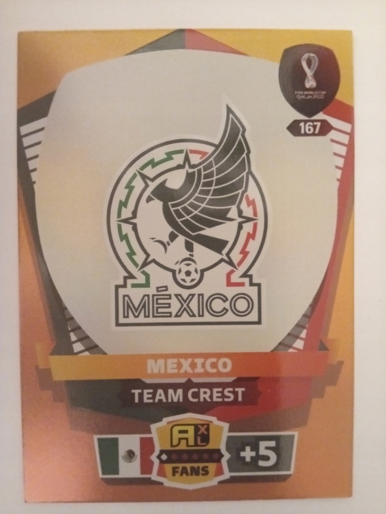 World Cup Qatar 2022 Team Crest Logo Mexico 167 - 12565308925 - oficjalne archiwum Allegro