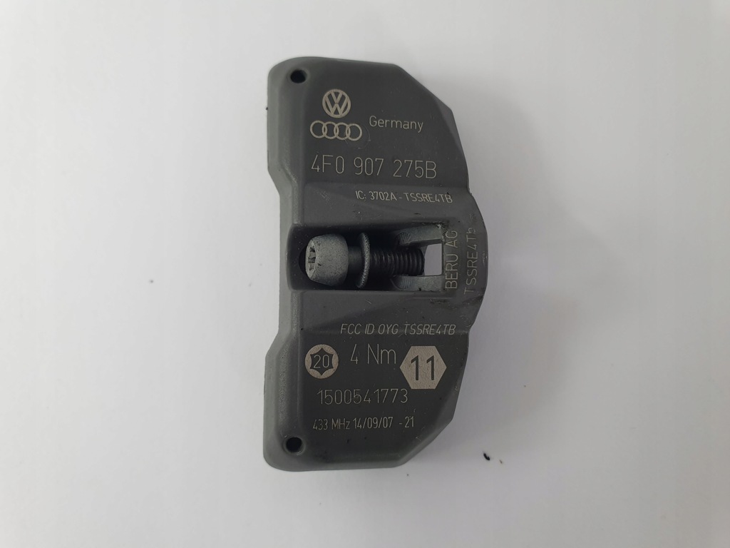 ORYGINALNE CZUJNIKI TPMS AUDI A6 C6 4F0907275B - 12619790776 ...