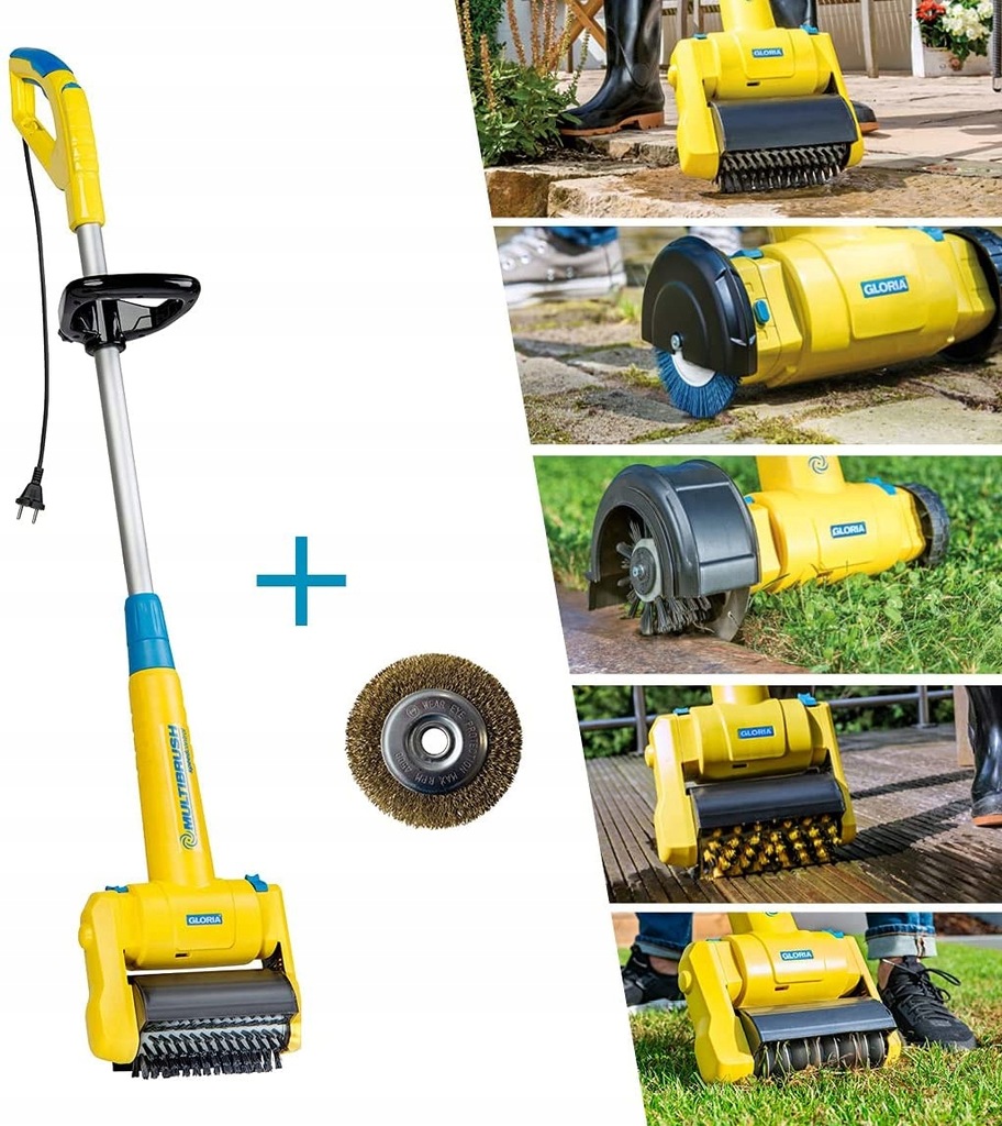 GLORIA MultiBrush szczotka elektryczna ogrodowa - 12611043418 ...