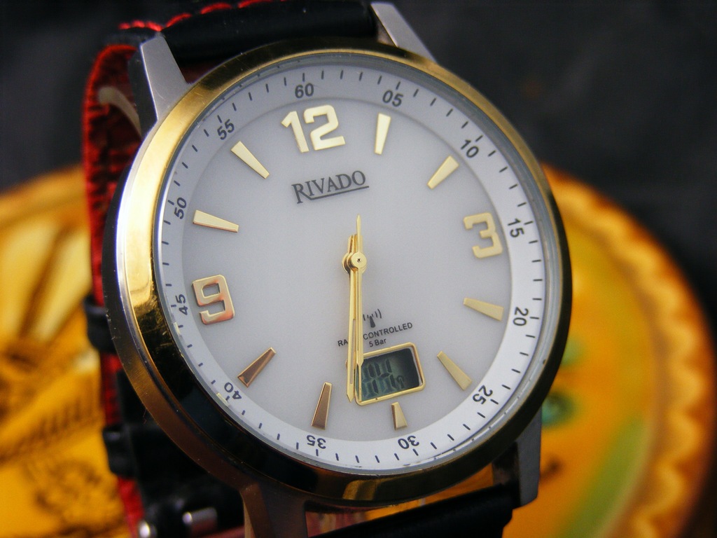 Ładny zegarek Rivado radio controlled - 13647158803 - oficjalne archiwum Allegro