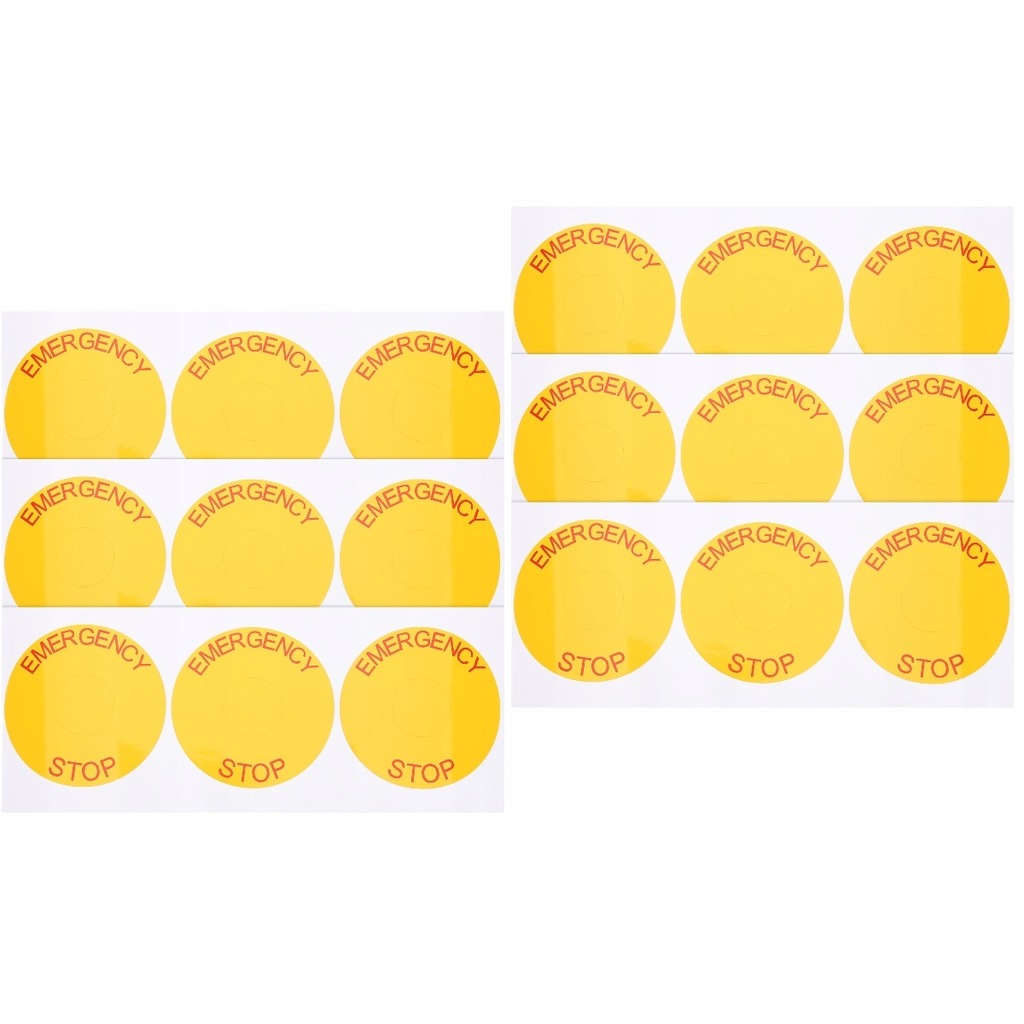 Self Adhesive Labels Sticker Stop Signs 20 Pcs - 13518362308 ...